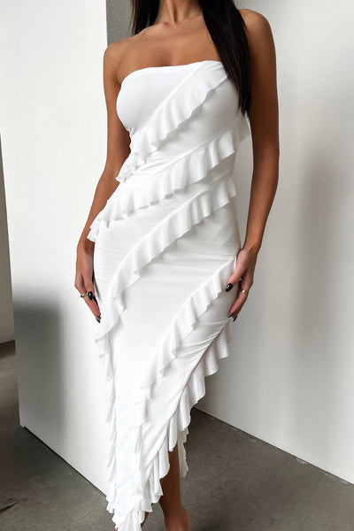Amayla Maxi Dress - White – Thats So Fetch US