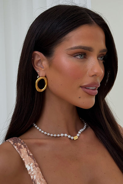Parisa Earrings - Gold – Thats So Fetch US