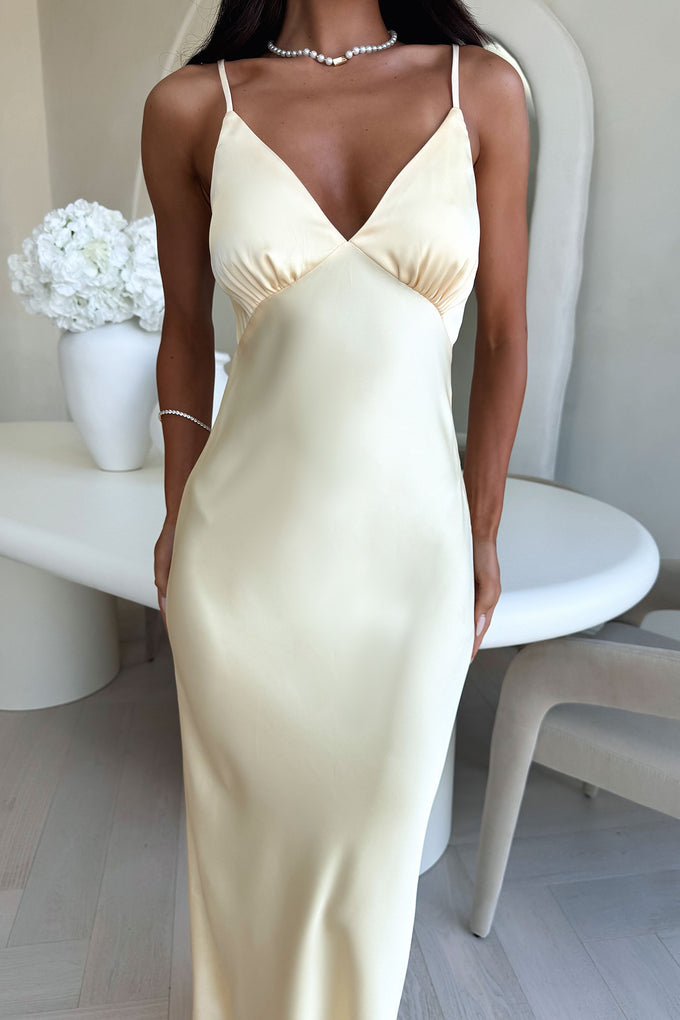 Sabilla Maxi Dress - Yelllow – Thats So Fetch US